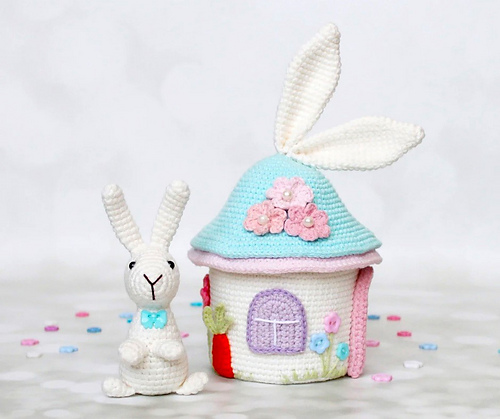 Ravelry: Easter Bunny House pattern by Maria Ufimtseva