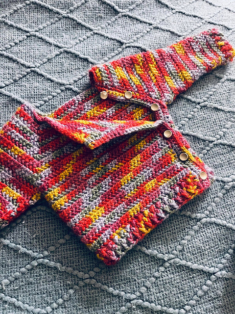 Ravelry: Asymmetric Cardigan pattern by Sulaimon Toyyibah