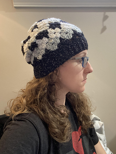 Ravelry: Granny Diamond Beanie pattern by Sulaimon Toyyibah