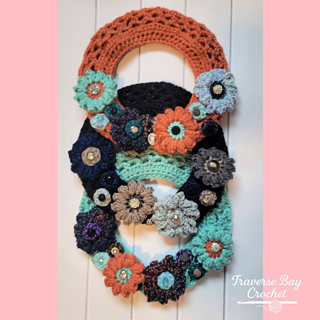 Ravelry: Embellished Flower Necklace pattern by Laura Brian