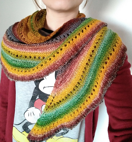 Ravelry: Easy Shawl pattern by Made of Wool