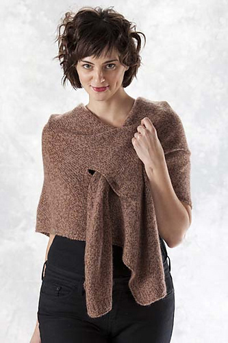 Ravelry: 5406C Pull Through Wrap pattern by Barry Klein