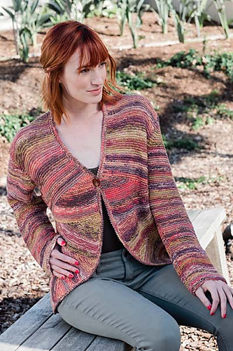 Ravelry: 5800J Short Row Curved Front Jacket pattern by Jan Runkel