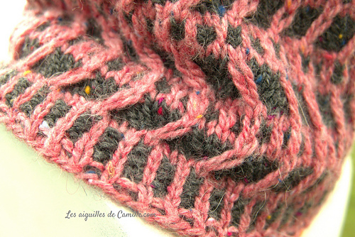 Ravelry: Cowl Ladder pattern by Camille Coizy Delahaie
