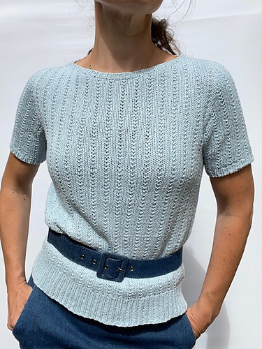 Ravelry: ButterflyKnitTee pattern by Trine knitwear