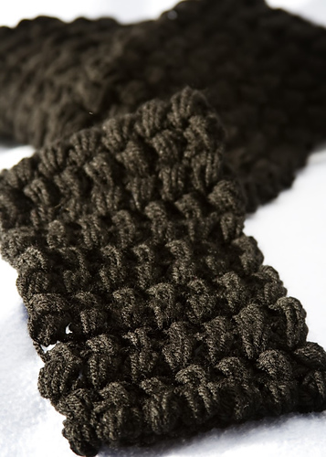 Ravelry: Puff Stitch Crochet Scarf pattern by Teresa Richardson