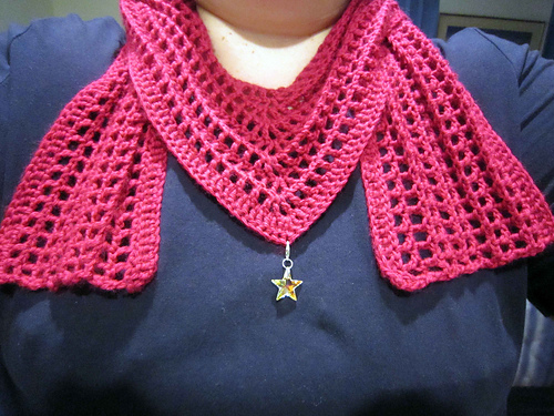 Ravelry: The V Scarf pattern by Naztazia
