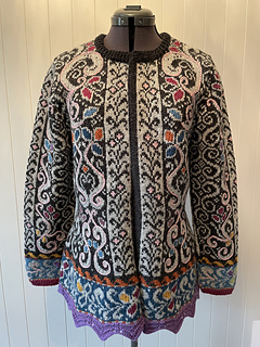 Ravelry: Troila's Fitted Jacket with Embroidery