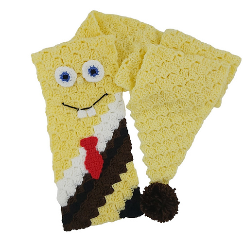 Ravelry: Spongebob Scarf pattern by Sheila Browning