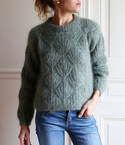 Ravelry: seashell sweater pattern by Trust the mojo