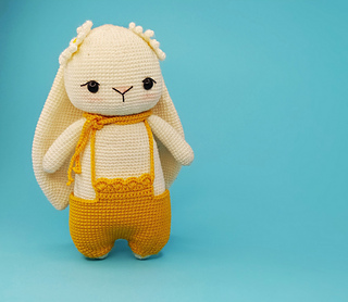Ravelry: Rabbit Bunny amigurumi pattern by Ines Abad