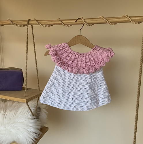 Ravelry: Roses Dress N 446 pattern by Turquoise Pattern
