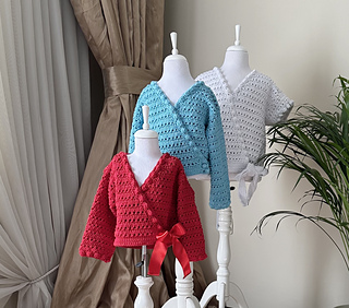 Ravelry: Mia Wrap Around Cardigan N 668 pattern by Turquoise Pattern