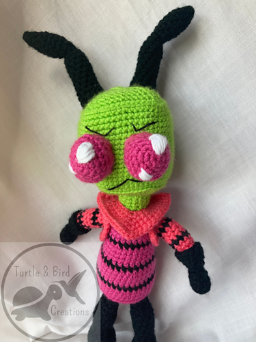 Ravelry: Invader Zim pattern by Toni Davenport