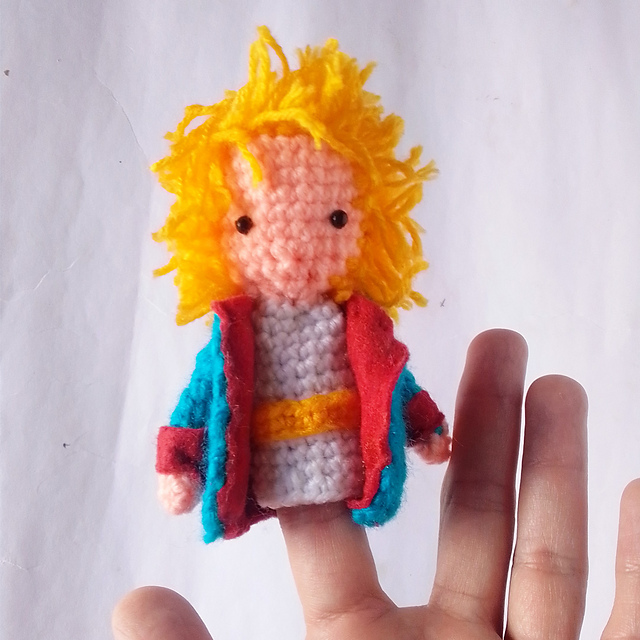 Ravelry: Little Prince Finger Puppet pattern by TwinsDesign
