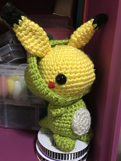 Ravelry: TwistedNattyB's Dinosaur Pikachu