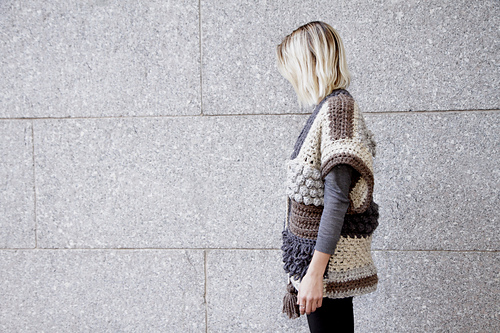 Ravelry: Sherpa Poncho pattern by Alexandra Tavel