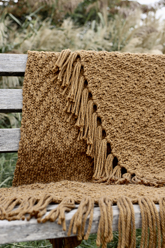 Ravelry: Harvest Throw pattern by Alexandra Tavel