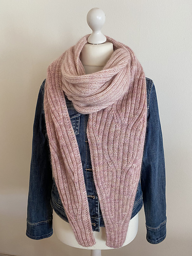 Ravelry: Tylerbonni's Coral Reef Wrap Test