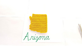 Ravelry: State of Arizona applique pattern by Erin B. Quijada-Perez