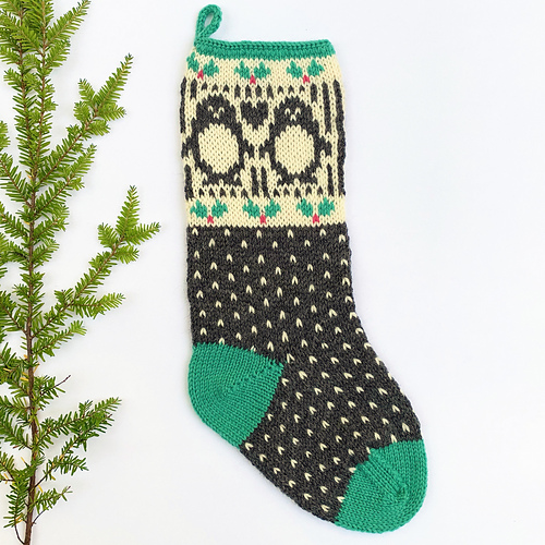 Ravelry: Top Down Christmas Stockings pattern by Faye Kennington