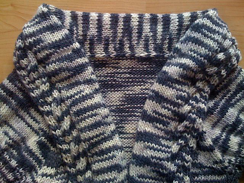 Ravelry: TV-static Jacket pattern by Kristin Ringdal