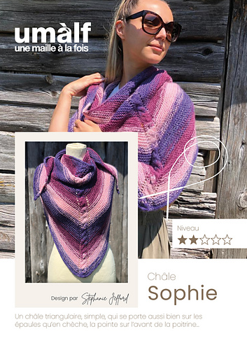 Ravelry: Châle Sophie pattern by Stéphanie Jefford