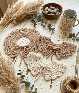 Ravelry: Lovely collar pattern by Unique Crafts