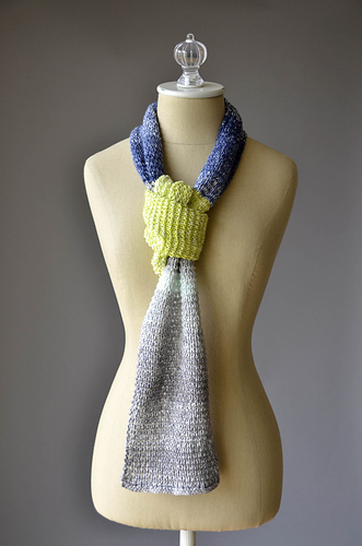 Ravelry: Color Block Scarves pattern by Universal Yarn