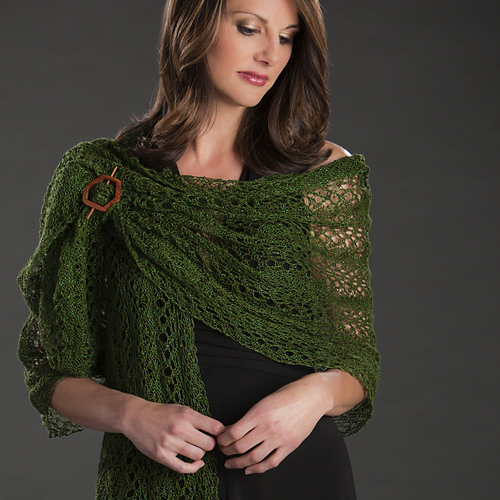 Ravelry: Peacock Feather Shawl pattern by Kristin Hansen
