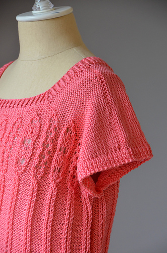 Ravelry: Down the Lane Tee pattern by Universal Yarn