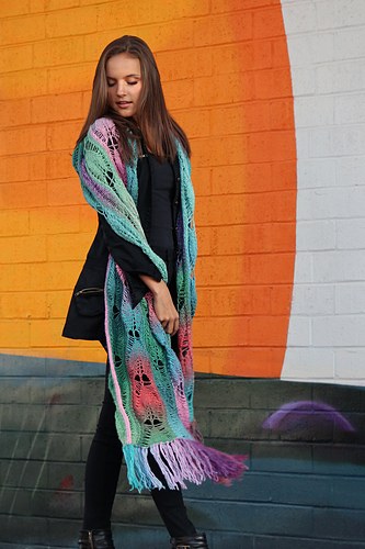 Ravelry: Leaf Link Scarf pattern by Amy Gunderson