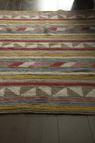 Ravelry: Spring Stripe Rug pattern by Universal Yarn