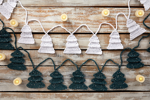 Ravelry: Forest Garland (Knit) pattern by Edie Eckman