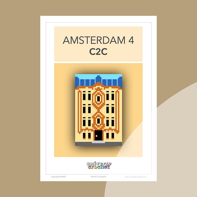 Ravelry: Amsterdam 4 C2C pattern by José M. Esteban