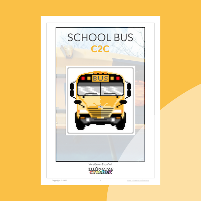 Ravelry: School Bus C2C pattern by José M. Esteban