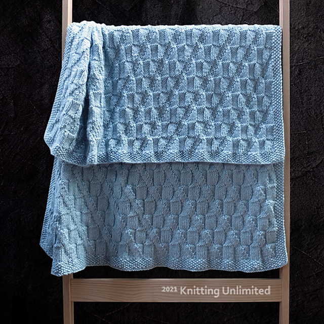 Ravelry: Diagonal Stripe Blanket pattern by KnittingUnlimited