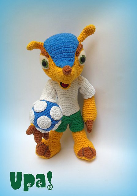 Ravelry: Fuleco - Brazil 2014 World Cup's Pet pattern by Upa! MiGurrumín