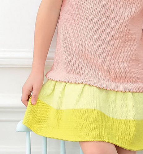 Ravelry: Robe printanière pattern by Phildar Design Team