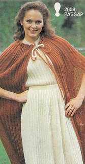 Ravelry: 2608 Cape pattern by Passap Design Team