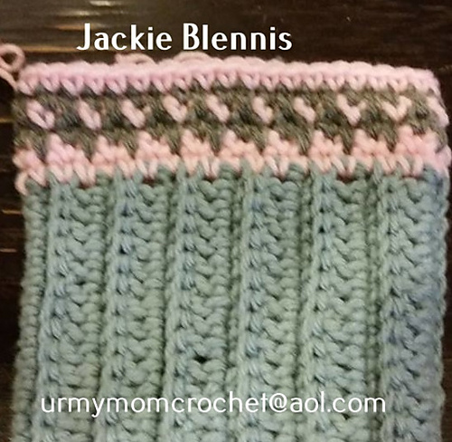 Ravelry: interchangeable dropped stitch boot cuff pattern by jackie blennis
