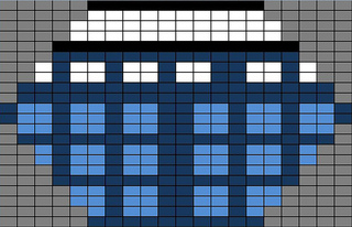 Ravelry: TARDIS Hexipuff I pattern by Tara "Marinara"