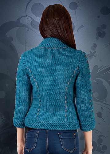 Ravelry: Bulky Jacket pattern by Vladimira Ilkovicova