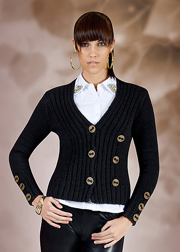 Ravelry: Double Breasted Cardigan pattern by Vladimira Ilkovicova