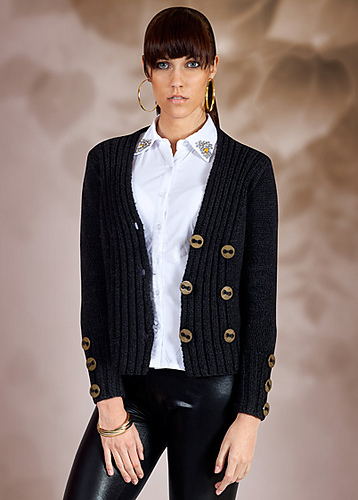 Ravelry: Double Breasted Cardigan pattern by Vladimira Ilkovicova