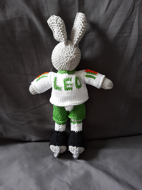 Ravelry: Valerie321's ice hockey bunny