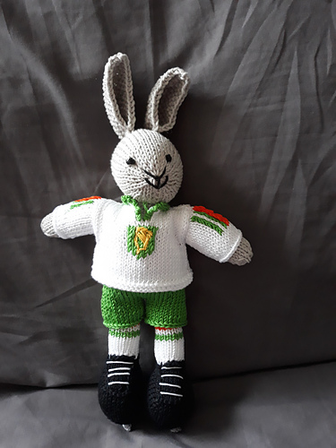 Ravelry: Valerie321's ice hockey bunny