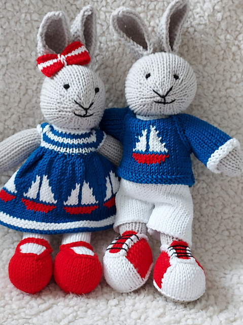 Ravelry: Valerie321's Boaty bunnies