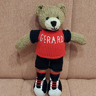 Ravelry: Valerie321's Co. Down football bear