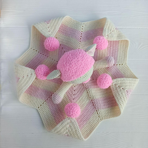 Ravelry: Sleeping Lamb Baby Lovey pattern by Valerie Burova